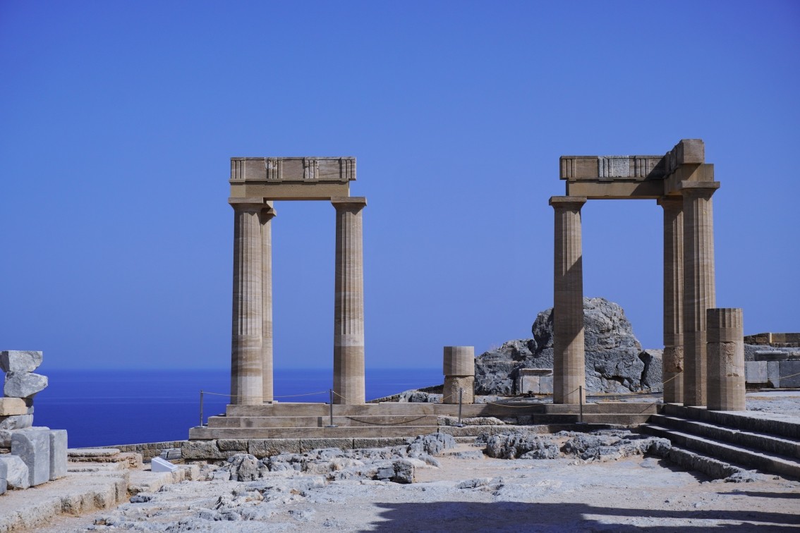 Lindos, Rodos, Ruiny | Turystyka Bez Granic